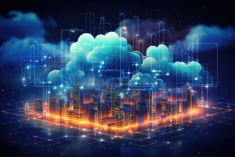 Cloud Computing Transfer Big Data on Internet. Futuristic Digital ... Cloud Computing Transfer Big Data on Internet. Futuristic Digital ...