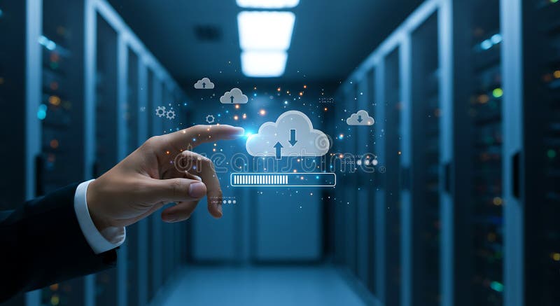 Cloud Computing Upload with Finger Pointing in Server Room Environment ...