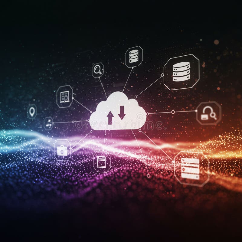 Cloud Computing Visualization Stock Illustrations – 22,761 Cloud Computing Visualization Stock ...