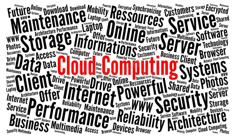 Cloud Computing Word Cloud Concept Stock Illustration - Illustration of ... Cloud Computing Word Cloud Concept Stock Illustration - Illustration of ...