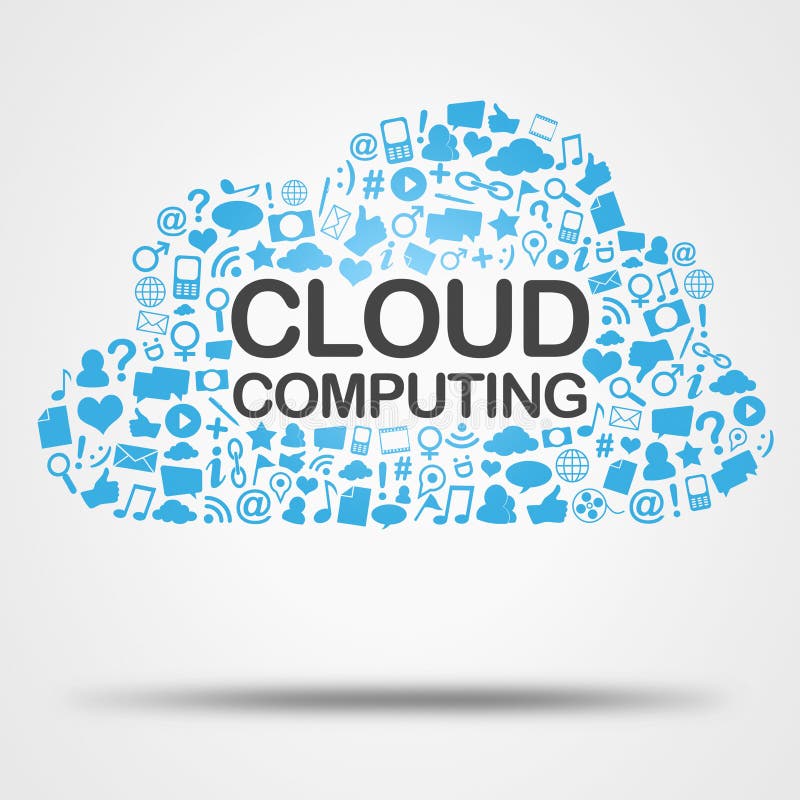 Cloud Computing Word Cloud Text Illustration In Shape Of A Cloud. Stock ... Cloud Computing Word Cloud Text Illustration In Shape Of A Cloud. Stock ...