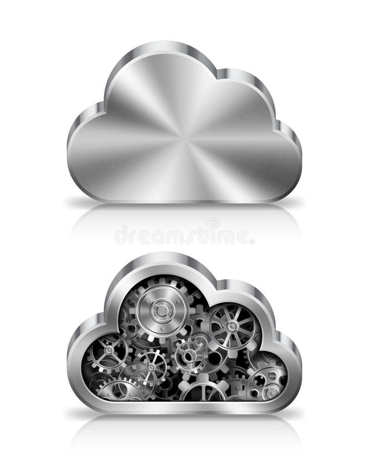 Cloud concept. stock vector. Illustration of global, service - 46170595
