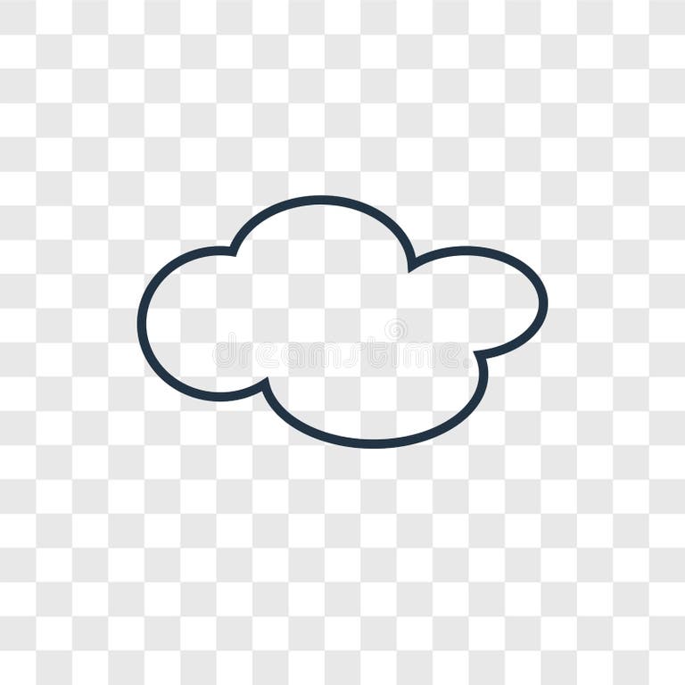 Cloud Outline Transparent Background Stock Illustrations – 4,097 Cloud ...