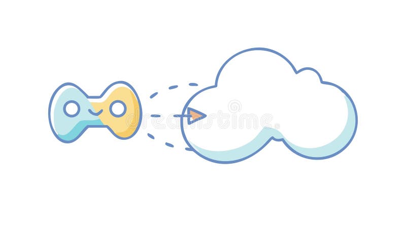 Cloud Connectivity and Network Chain Link Vector, Vector Design ...