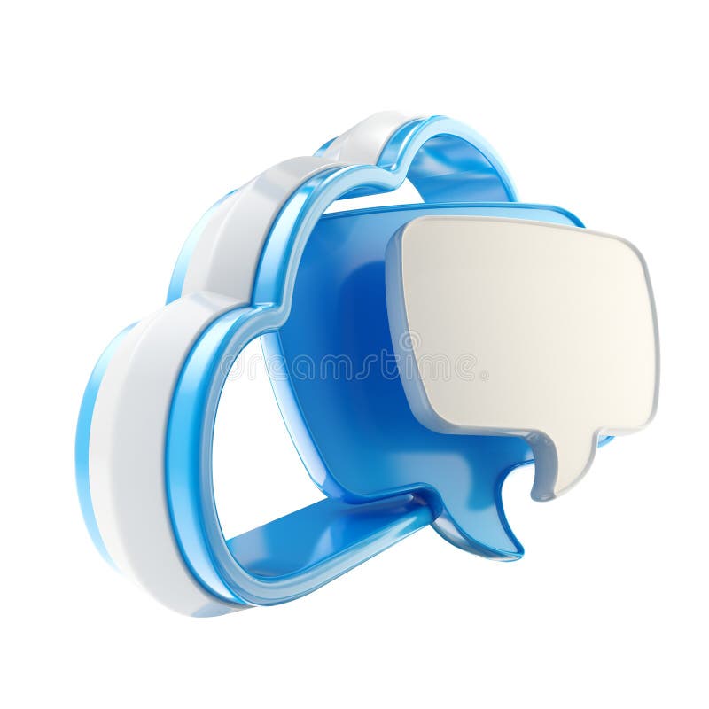 Computer clouds stock vector. Illustration of vector - 28578279