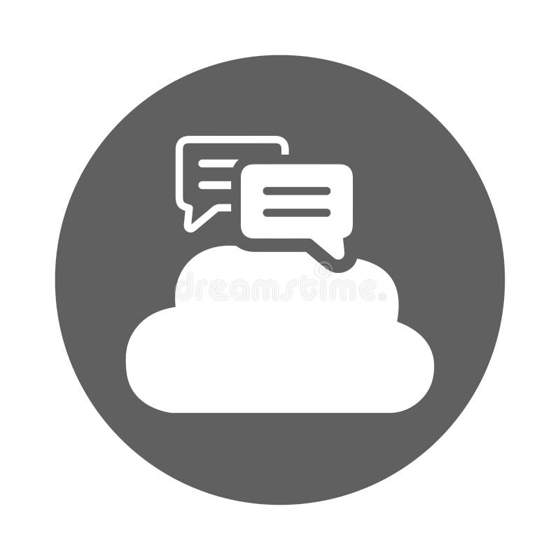 Cloud, Conversion Icon. Black Vector Graphics Stock Vector ...