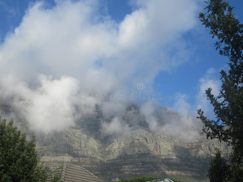 Cloud Cover stock photo. Image of mountain, table, tree - 249534840