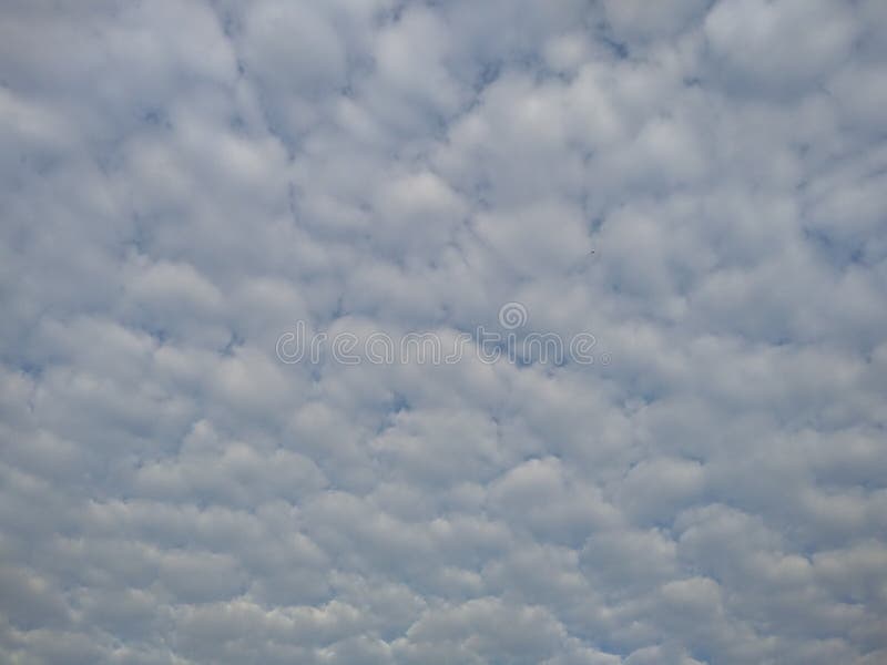 The Cloud Cover the Sky on a Nice Day. Stock Image - Image of nice ...