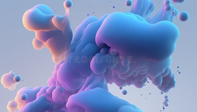 Cloud Creative Background. Using Your IU UX Design. Stock Illustration ...