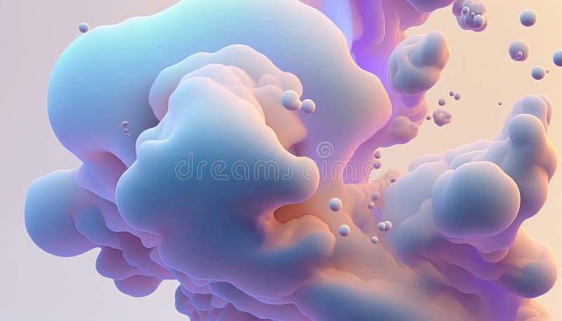 Cloud Creative Background. Using Your IU UX Design. Stock Photo - Image ...