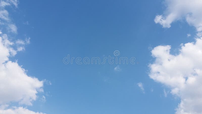 Cloud Cumulus Clouds of Vertical Development Stock Image - Image of ...