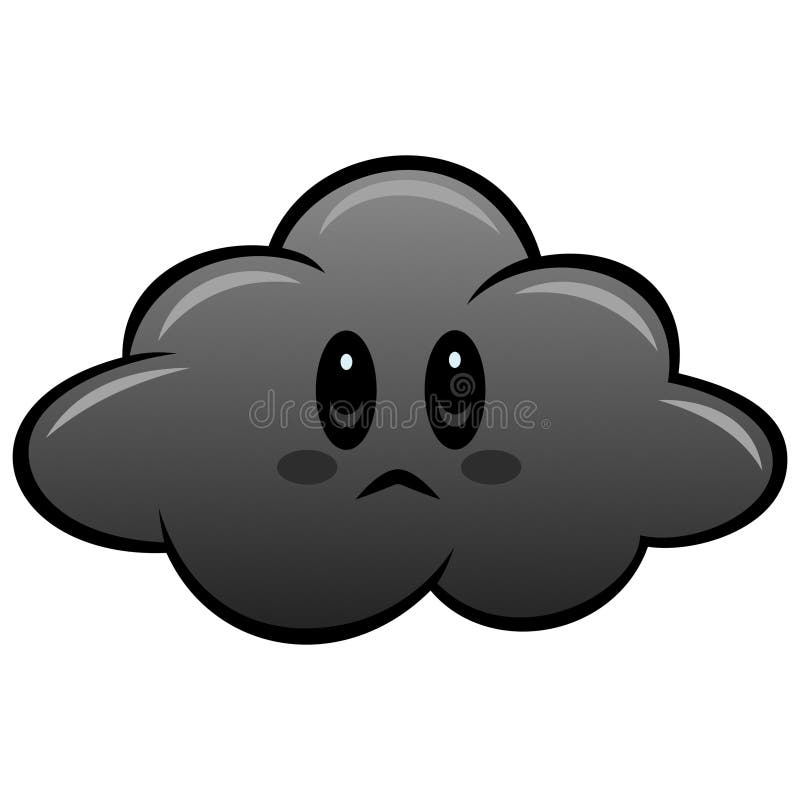 Cartoon Cloud Grey Rain Stock Illustrations – 569 Cartoon Cloud Grey ...