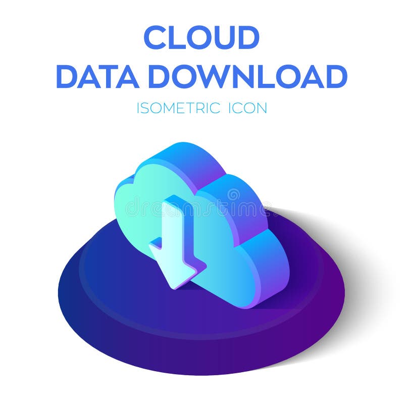 Download Icon Made with Binary Code. Download Cloed Data Storage ...