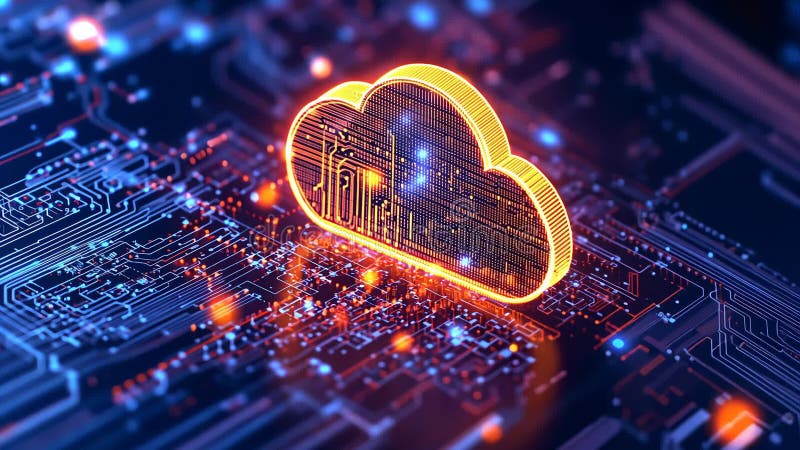 Cloud Data Encryption and Decryption Process Stock Footage - Video of ...