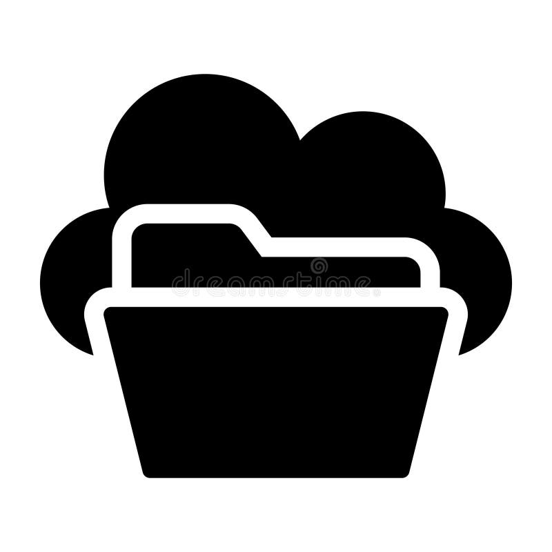 Cloud Data Icon Modern Illustration Stock Vector - Illustration of ...