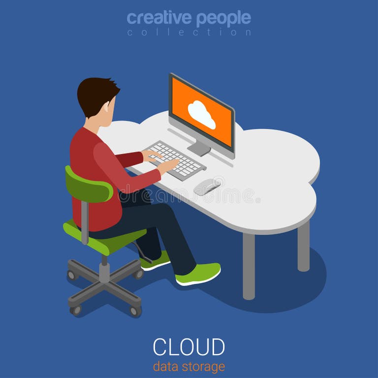 Cloud Computing Data Storage Infographics Stock Illustrations – 1,261 Cloud Computing Data ...