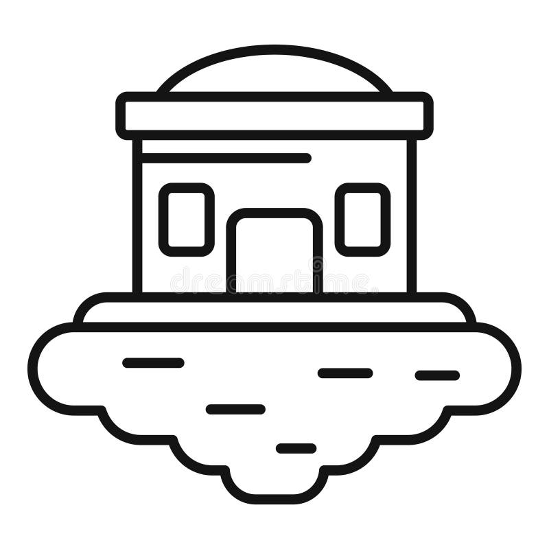 Cloud Data Storage Center Icon Showing Server And Database Stock Illustration Illustration Of