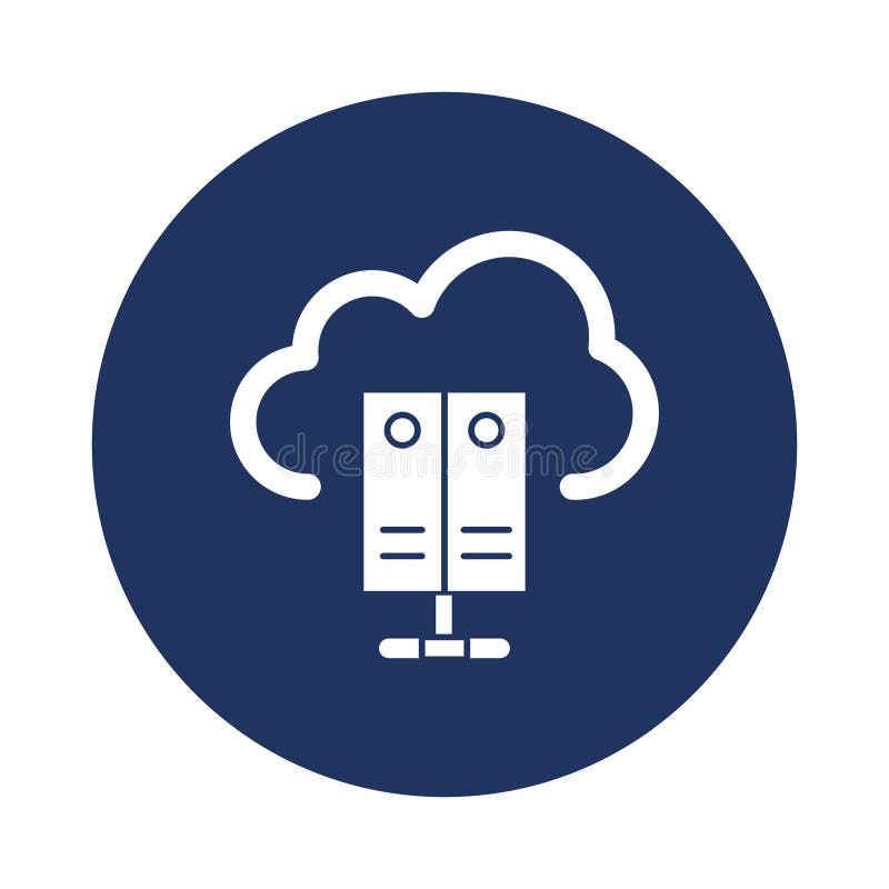 Cloud Data Vector Icon Which Can Easily Modify or Edit Stock Vector ...