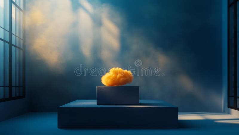A Cloud Display Stage is the Setting for a Modern Gallery S Conceptual ...