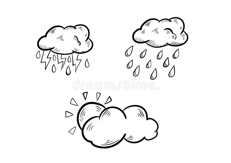 Cloud Doodle Hand Draw Sketch Concept Technology Internet Data ... Cloud Doodle Hand Draw Sketch Concept Technology Internet Data ...