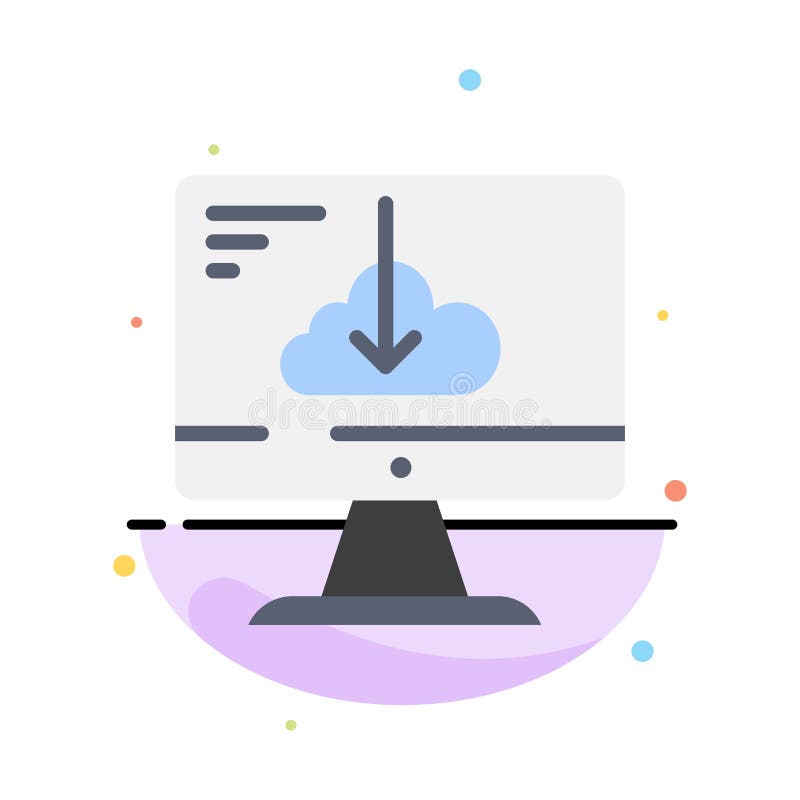 Cloud, Download, Driver, Install, Installation Abstract Circle ...