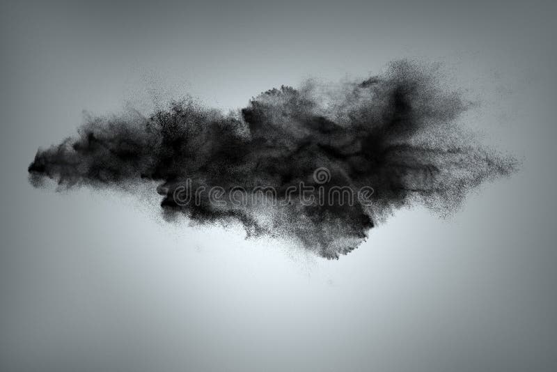Cloud of Dust Abstract Background Stock Image - Image of explode, copy ...