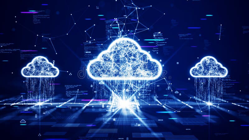 Cloud and Edge Computing Technology Concept with Cybersecurity Data ... Cloud and Edge Computing Technology Concept with Cybersecurity Data ...