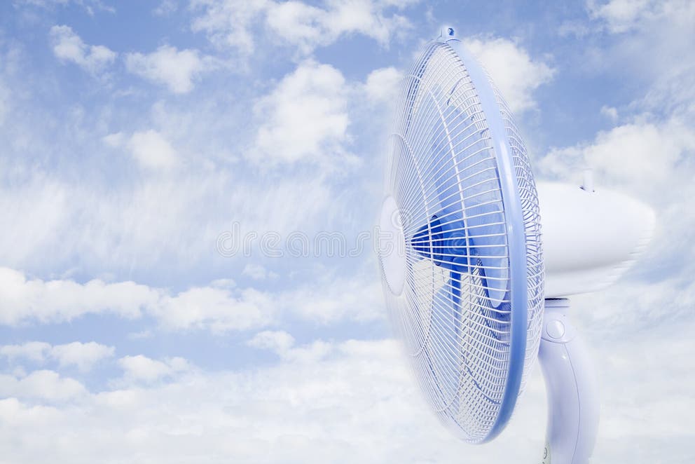 Cloud fan stock photo. Image of circulation, electric - 10688252