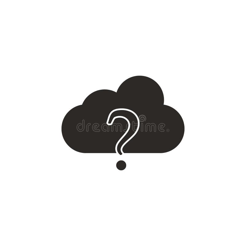 Cloud Fan, Cloud Support Icon - Vector. Simple Element Illustration ...