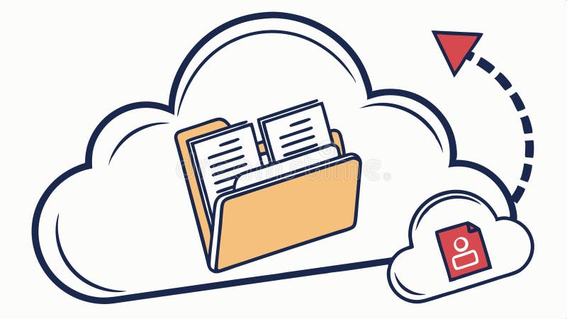 Cloud File Download Icon, Data Transfer and Digital Download Vector ...