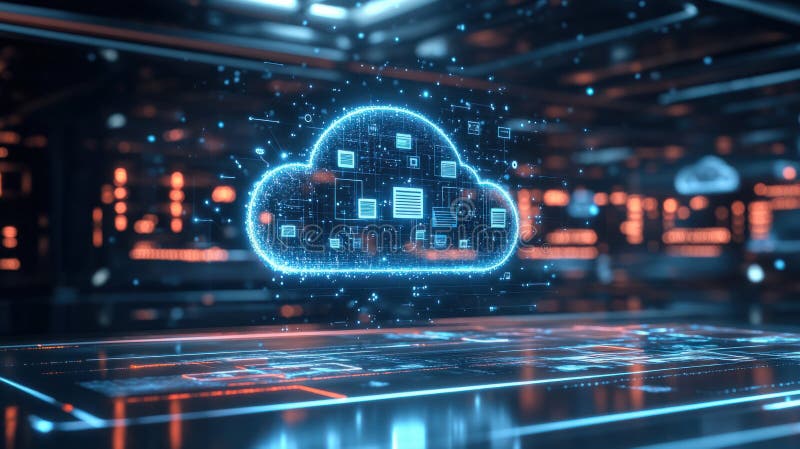 Cloud File Integration, an Advanced Hologram Exhibits a Dynamic Cloud ...