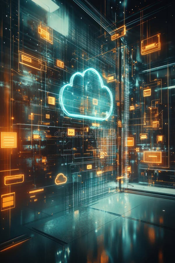 Cloud File Integration, an Advanced Hologram Exhibits a Dynamic Cloud ...