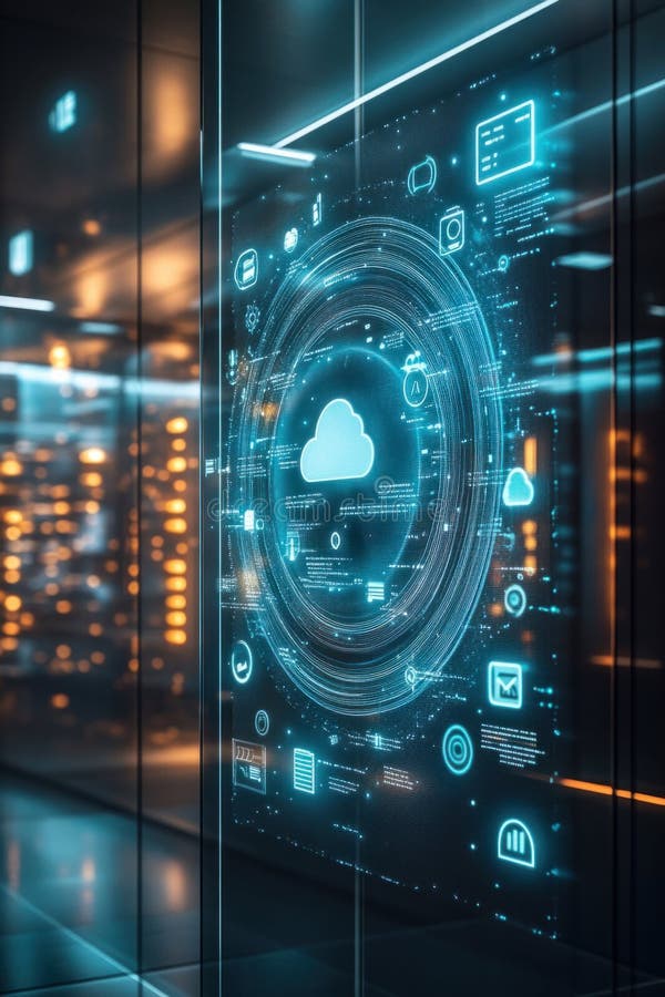 Cloud File Integration, a Striking Holographic Visualization of Cloud ...