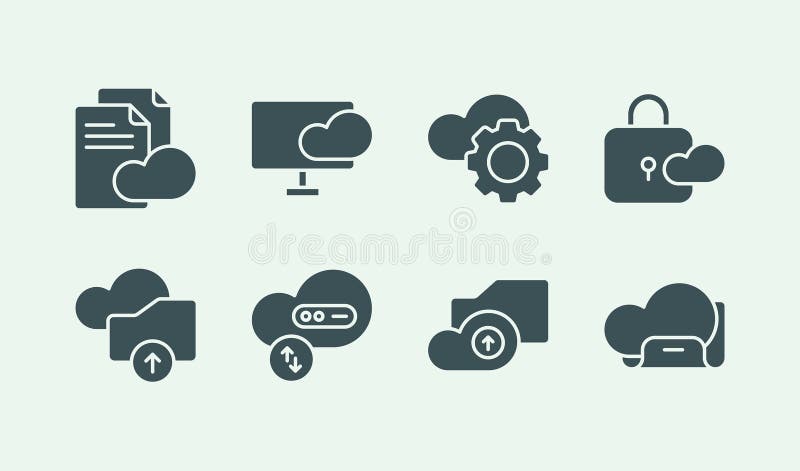 File Management or Documents Archive, Computer Data Backup or Virus ...