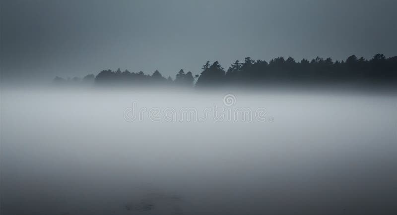 Cloud and Fog Natural Background Blue Color Stock Illustration ...