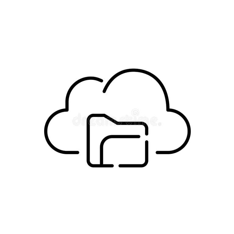 Folder Resources Line Icon Stock Illustrations – 118 Folder Resources ...