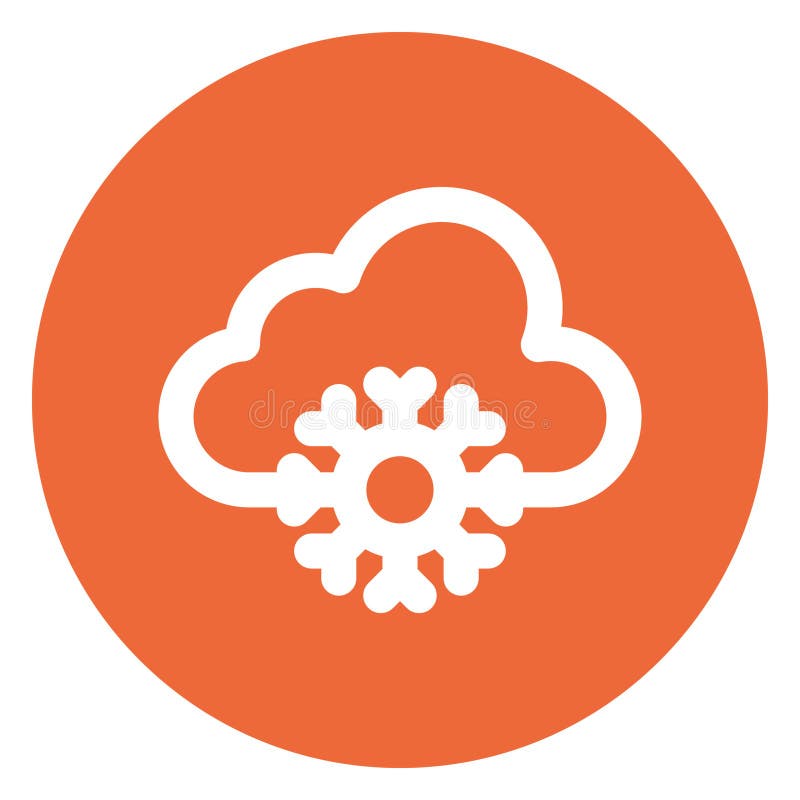 Cloud, Forecast Bold Outline Vector Icon Which Can Easily Modify or ...