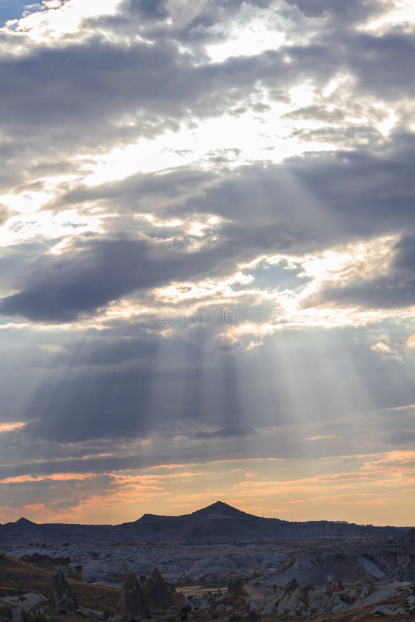 Cloud Formations, Cappadocia, Turkey Stock Photo - Image of outdoor ...