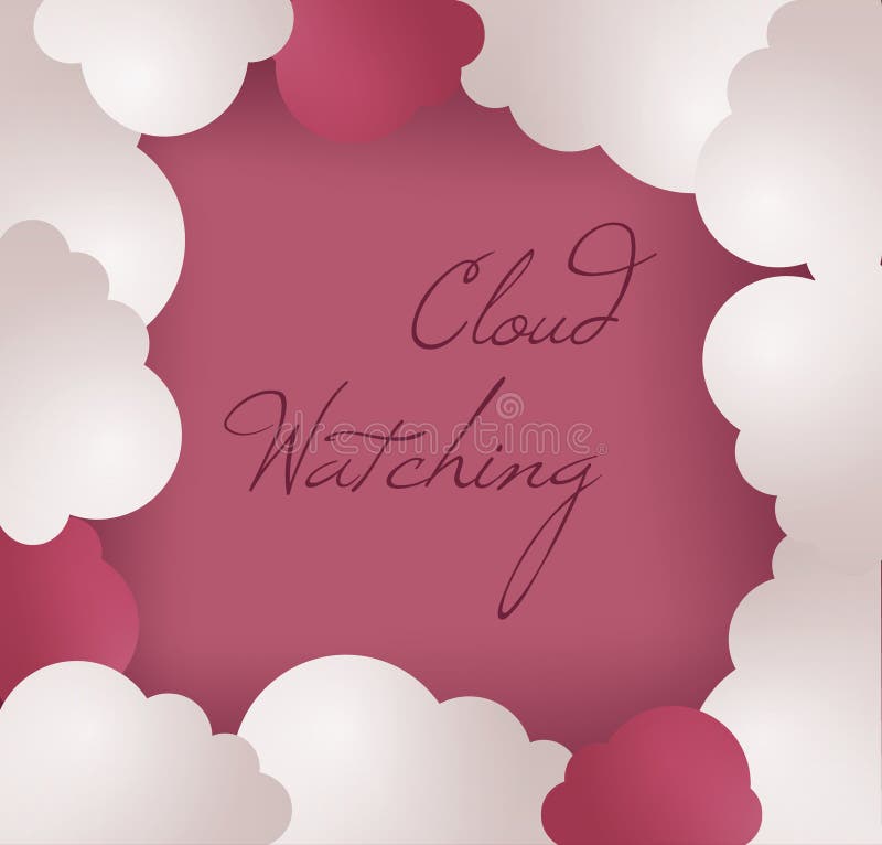 Cloud frame background stock vector. Illustration of abstract - 34853102