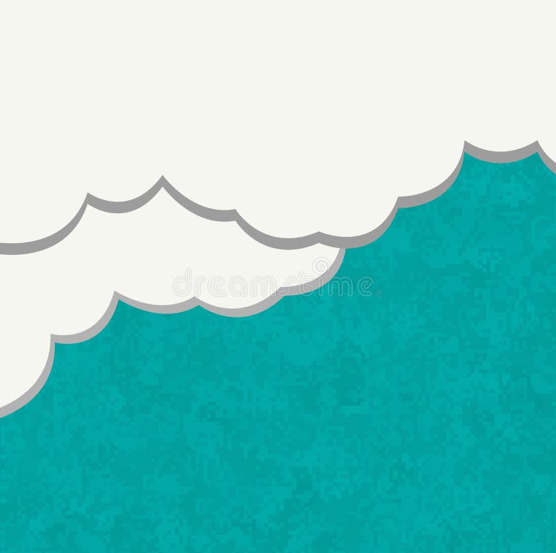 Cloud Frame Design stock illustration. Illustration of autumn - 43675318