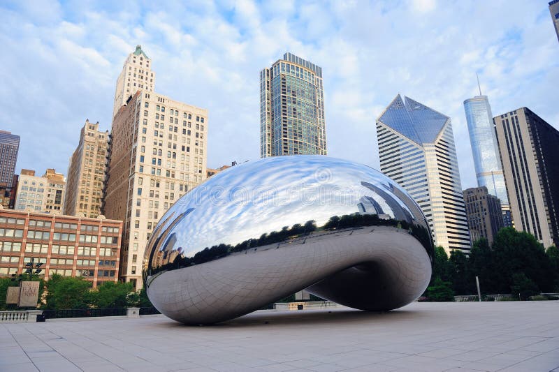 Chicago. Vector poster. editorial photo. Illustration of loop - 75213251