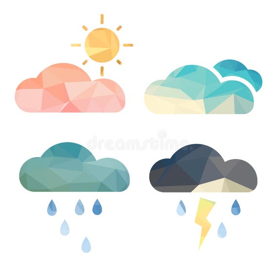 Cloud Geometry Shape stock vector. Illustration of geometry - 55547332