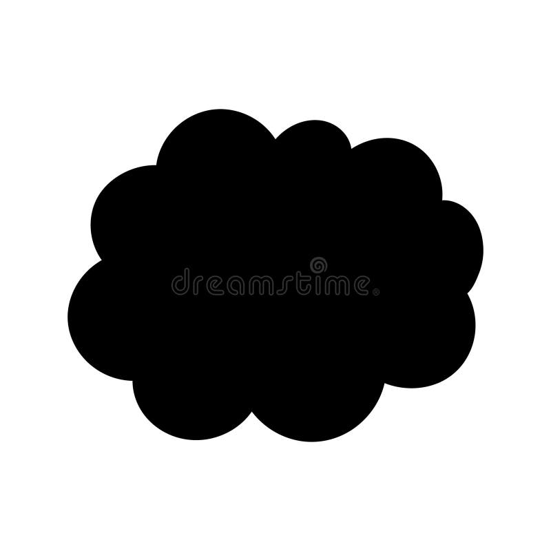Cloud Hand Drawn Icon Vector. Hand Draw Elements Illustration Sign. Sky ...
