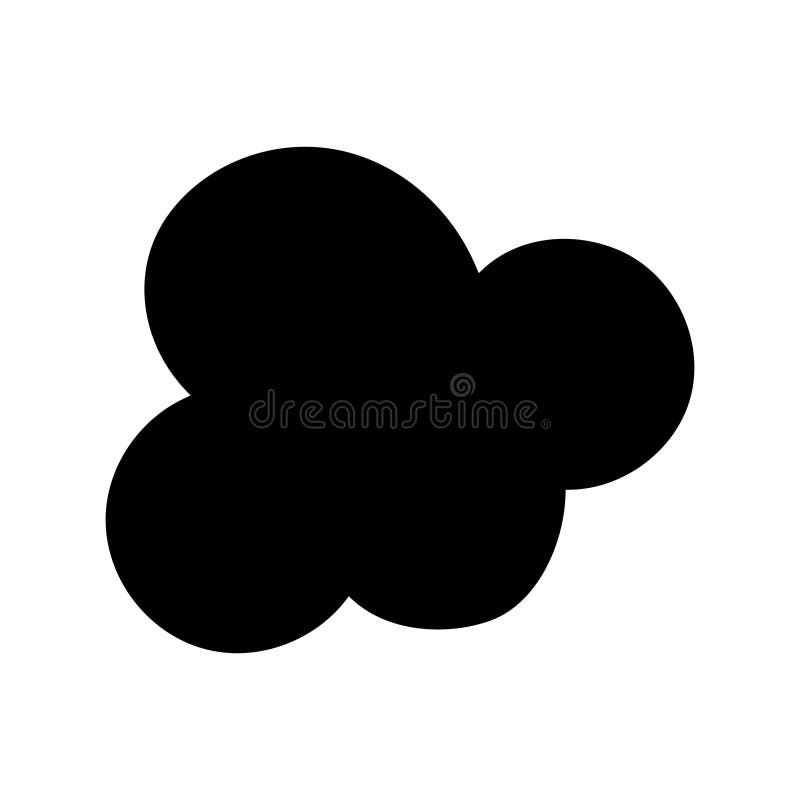 Cloud Hand Drawn Icon Vector. Hand Draw Elements Illustration Sign. Sky ...