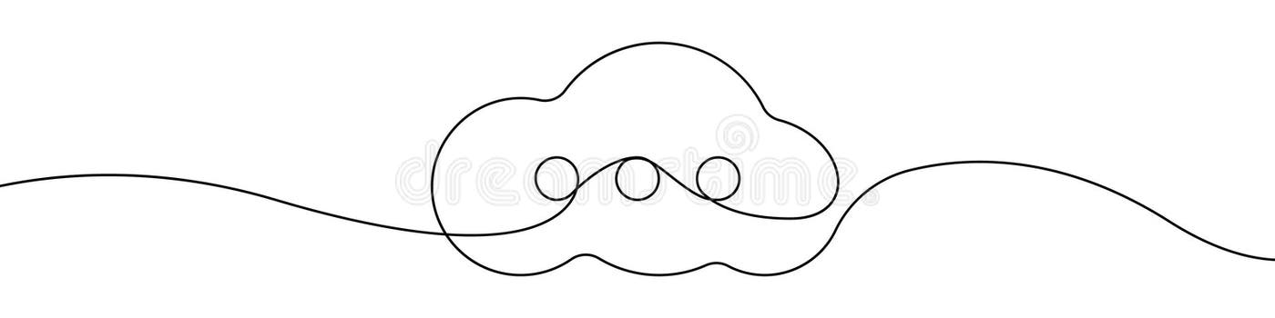 Cloud Icon Line Stock Illustrations – 206,074 Cloud Icon Line Stock ...