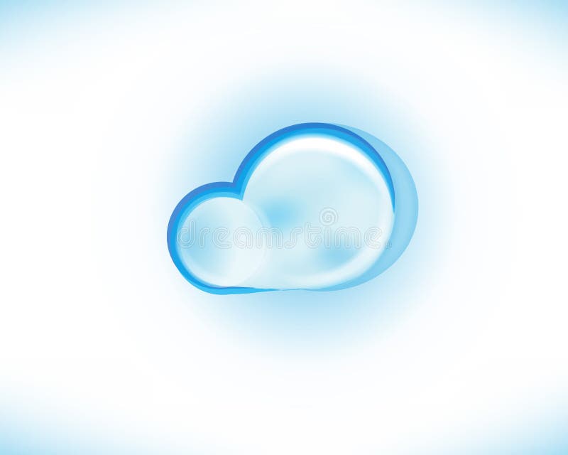 Cloud Weather Icon Logo Vector Image Stock Vector - Illustration of ...