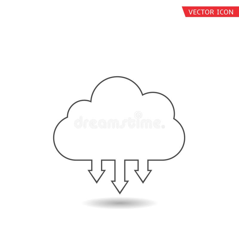 Cloud icon set stock illustration. Illustration of computer - 152723853