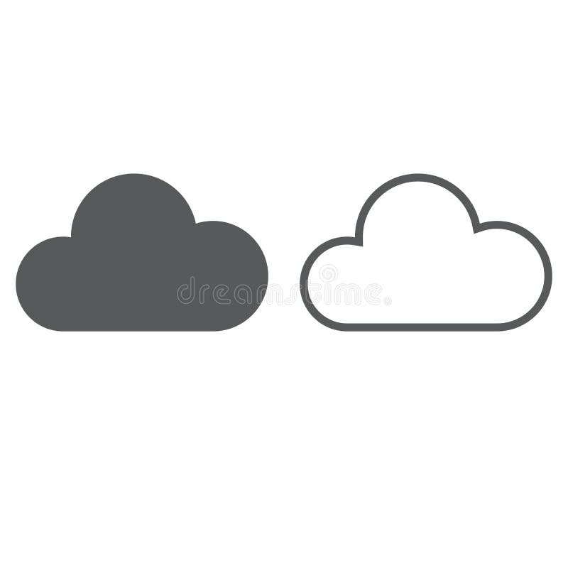 Cloud Outline Stock Illustrations – 152,954 Cloud Outline Stock ...