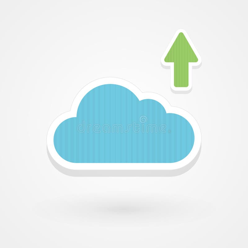 Upload Green Icon PNG and Vector. Stock Vector - Illustration of ...