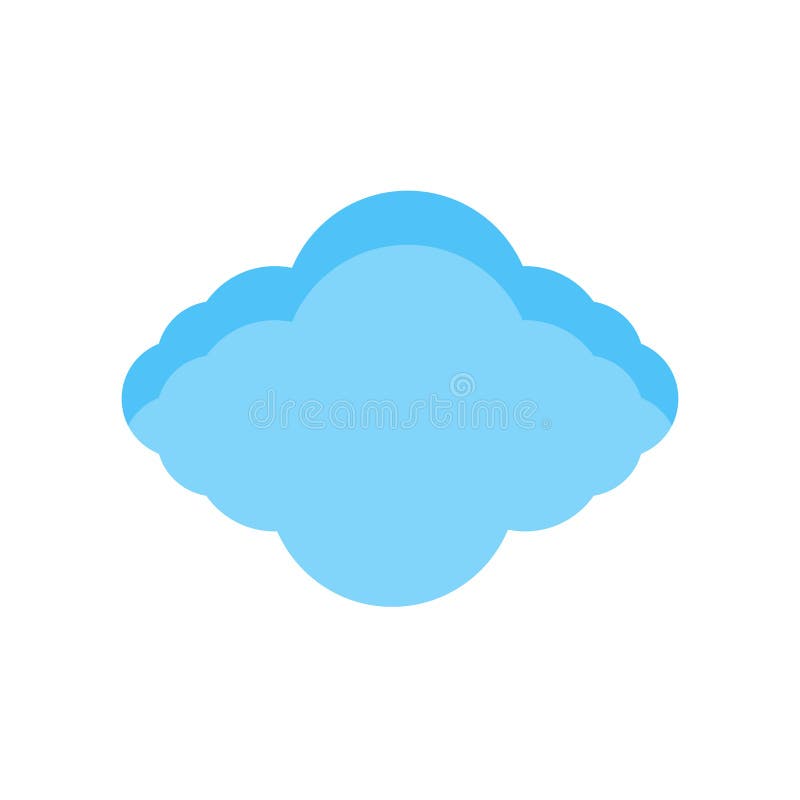 Cloud Icon Vector Isolated on White Background, Cloud Sign , Lin Stock ...